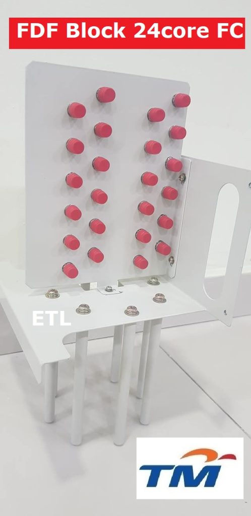 FDF Block Fujitsu 24core fiber block SC or FC – ETL