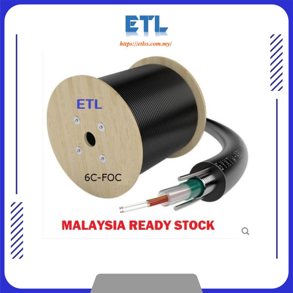 FIBER OPTIC CABLE 6C to 12C SM OUTDOOR ARMOURED – ETL