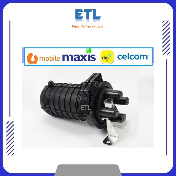 [48 Core] Mini Dome Fiber Optic Joint Closure – Mechanical Seal / Heat ...