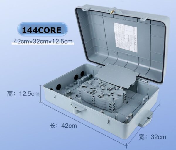 Box Panel Distribution 144Core &96core Splicing for cord breakout fiber ...