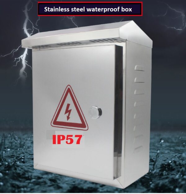 Wall Mount Stainless Steel Enclosure, Electrical Enclosure Box Size 400 ...