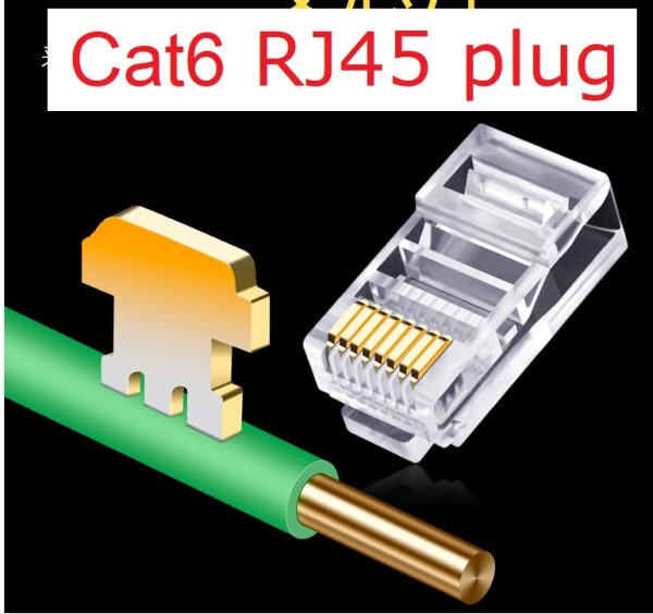 RJ45 plug CAT6/CAT5E – ETL