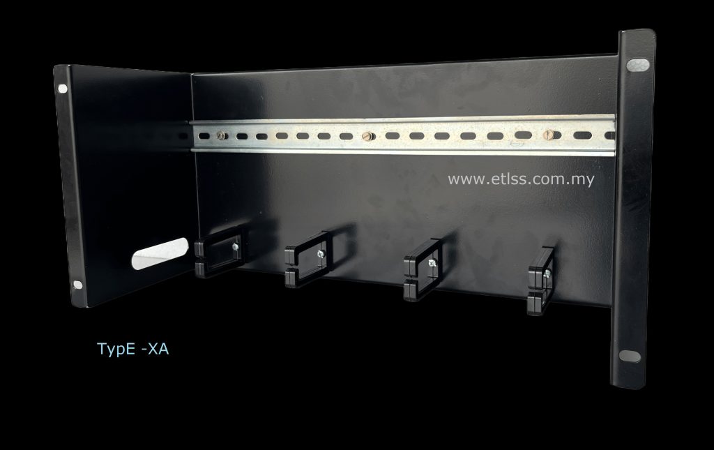 Rack mounted din rail for module – ETL