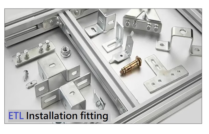 Structural Aluminum Ceiling ladder fitting – ETL