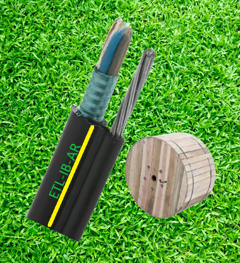 IB Aerial Armored Fiber Optic Cable 12-48core loose tube Singlemode ...